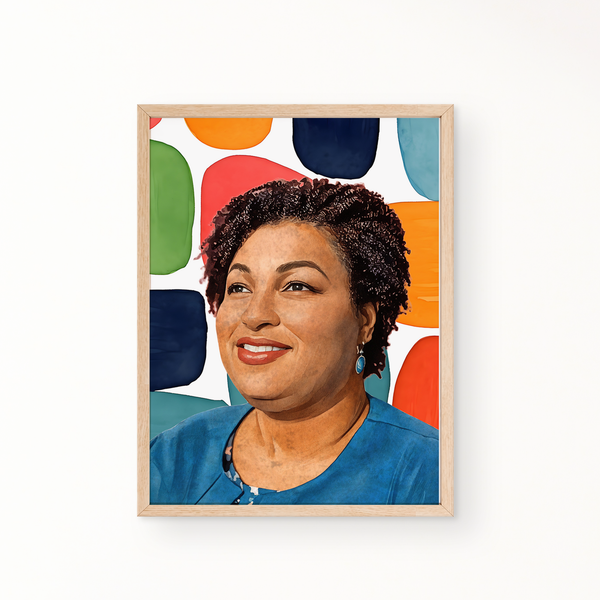 ATL Heroes Wall Art - STACEY ABRAMS - the beehive